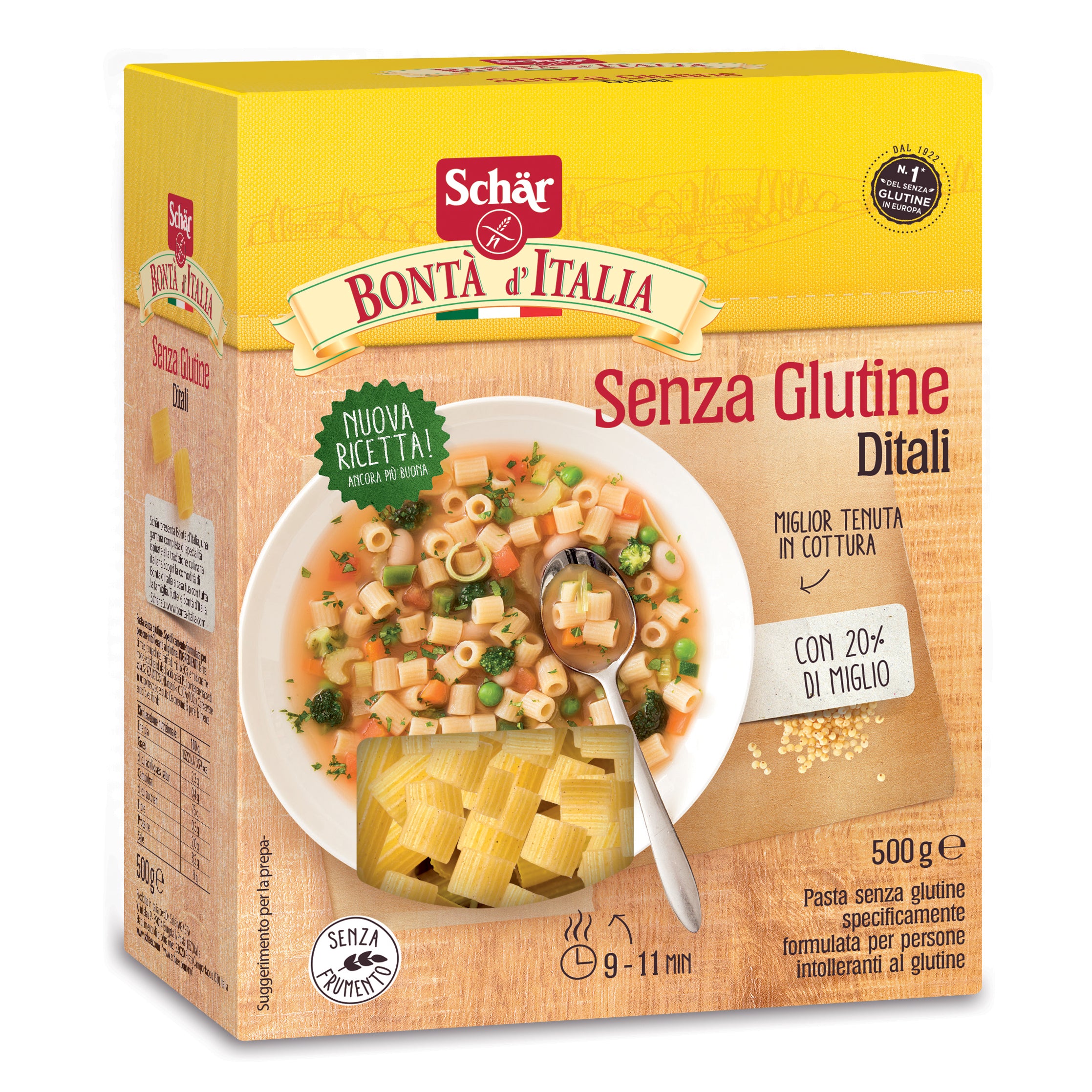 SCHAR-PASTA DITALI 500G | FarmaHome