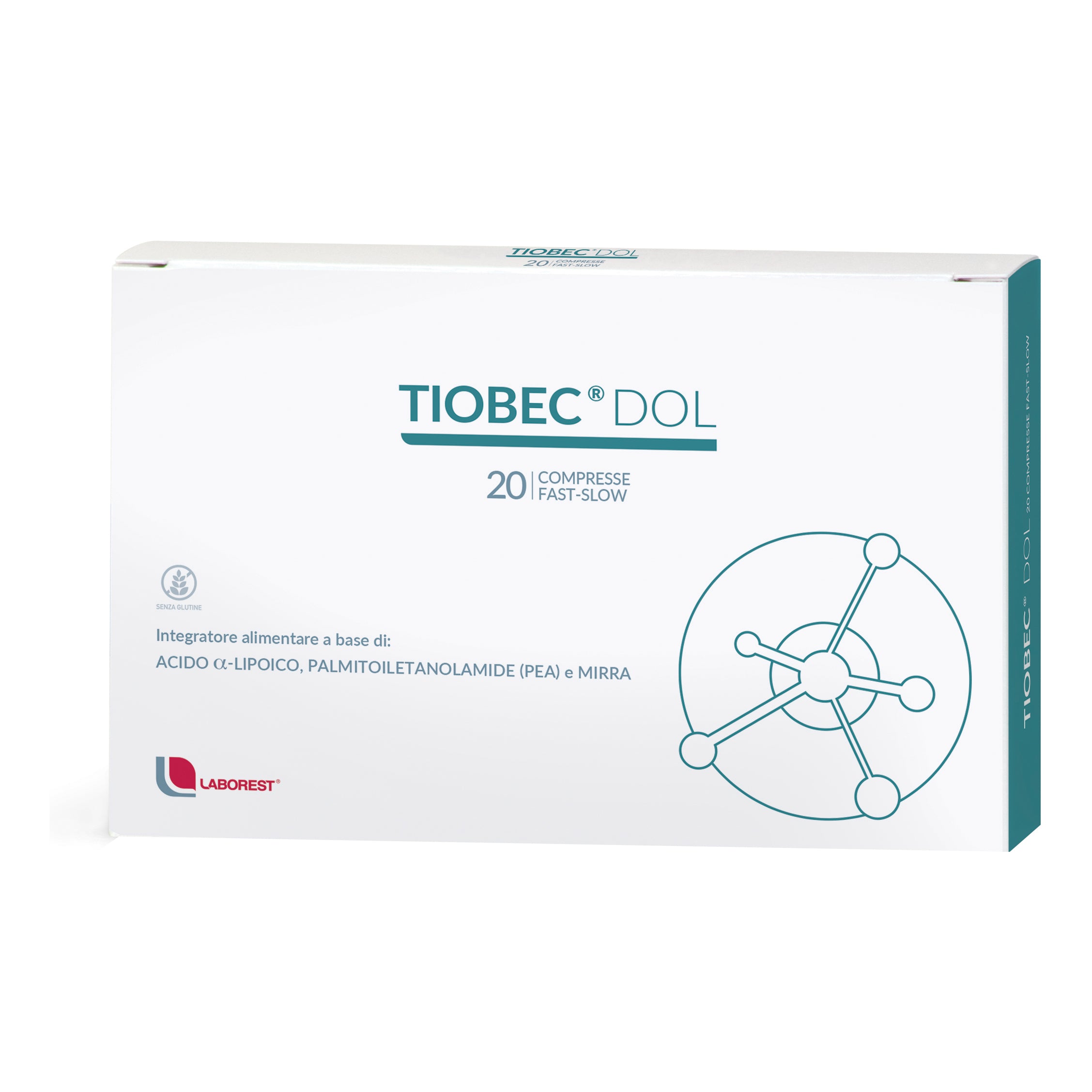 TIOBEC DOL 20 COMPRESSE | FarmaHome