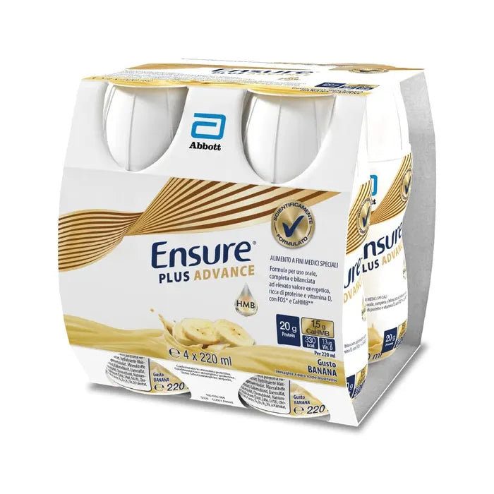 ENSURE PLUS ADVANCE BANAN 4X220 | FarmaHome