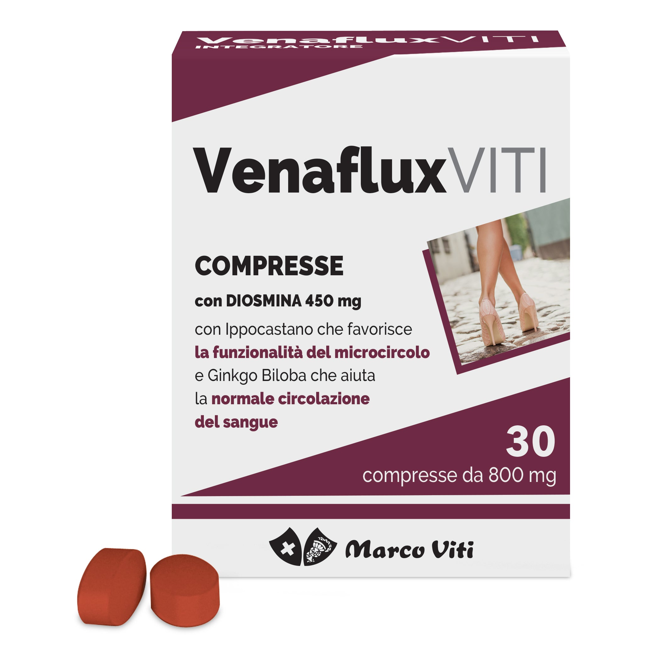 VENAFLUX VITI 30CPR | FarmaHome