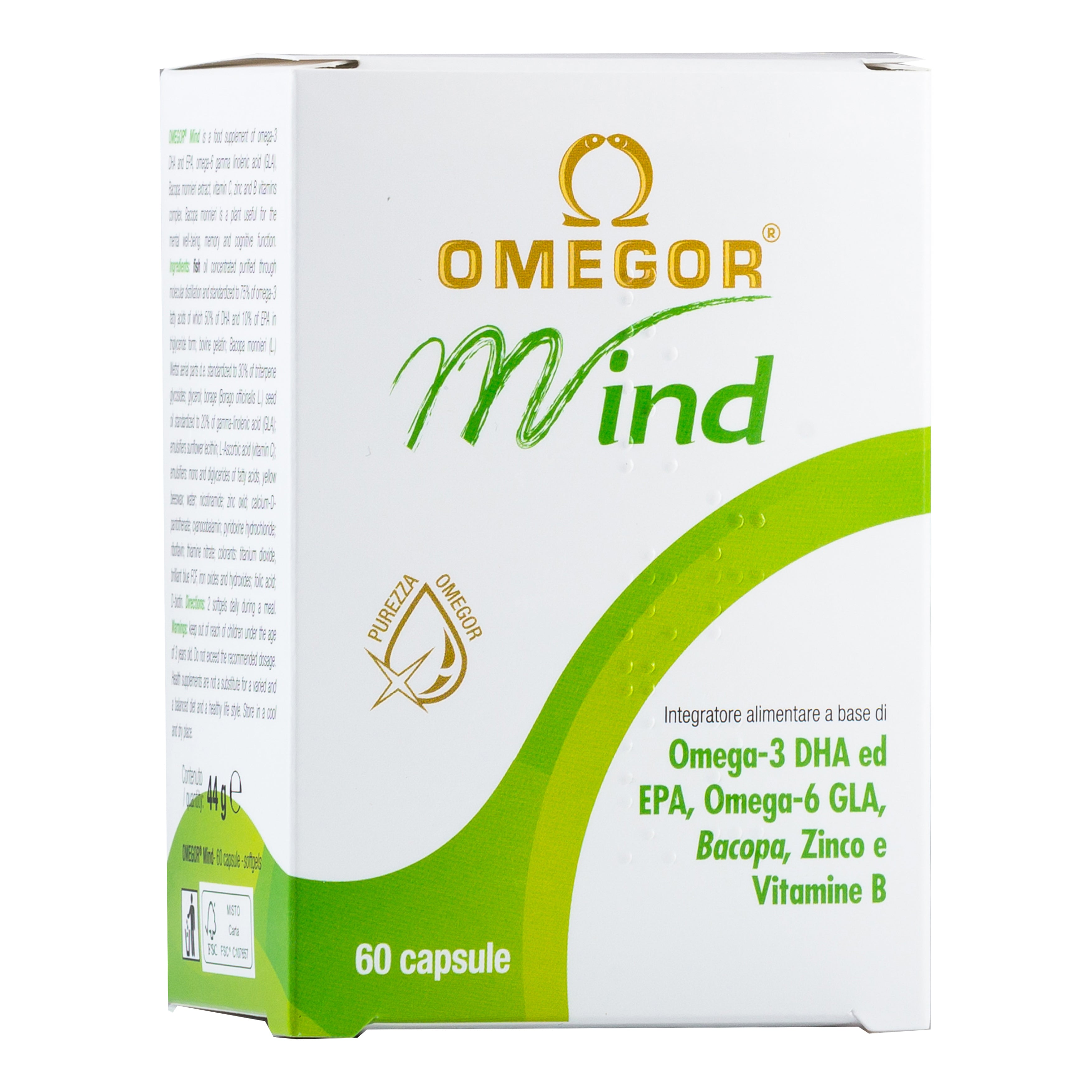 OMEGOR Mind 60 Cps molli | FarmaHome