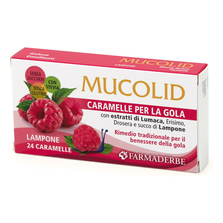 MUCOLID LUMACA&amp;LAMPONE 24CARAM | FarmaHome