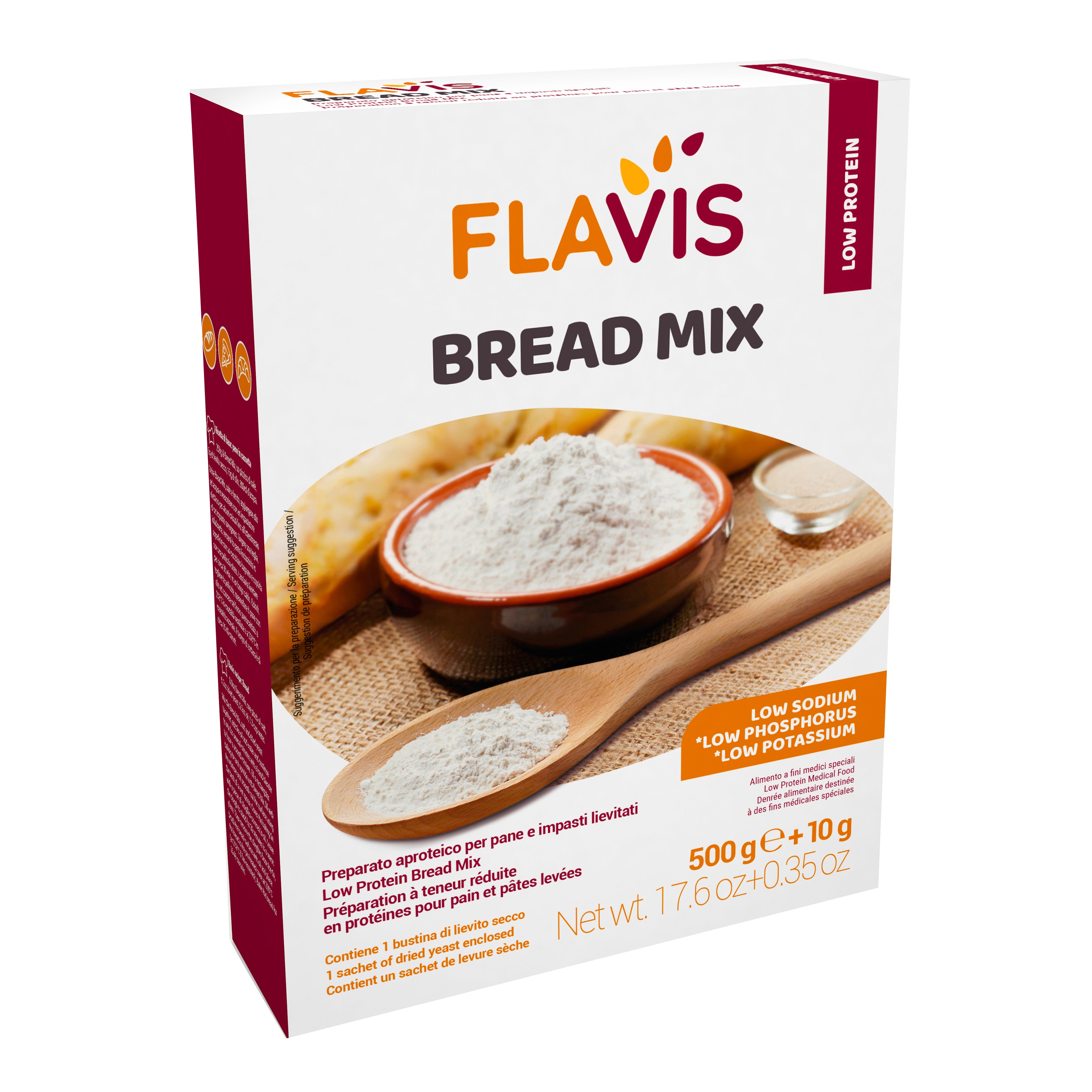 MEVALIA FLAVIS BREAD MIX 500G | FarmaHome