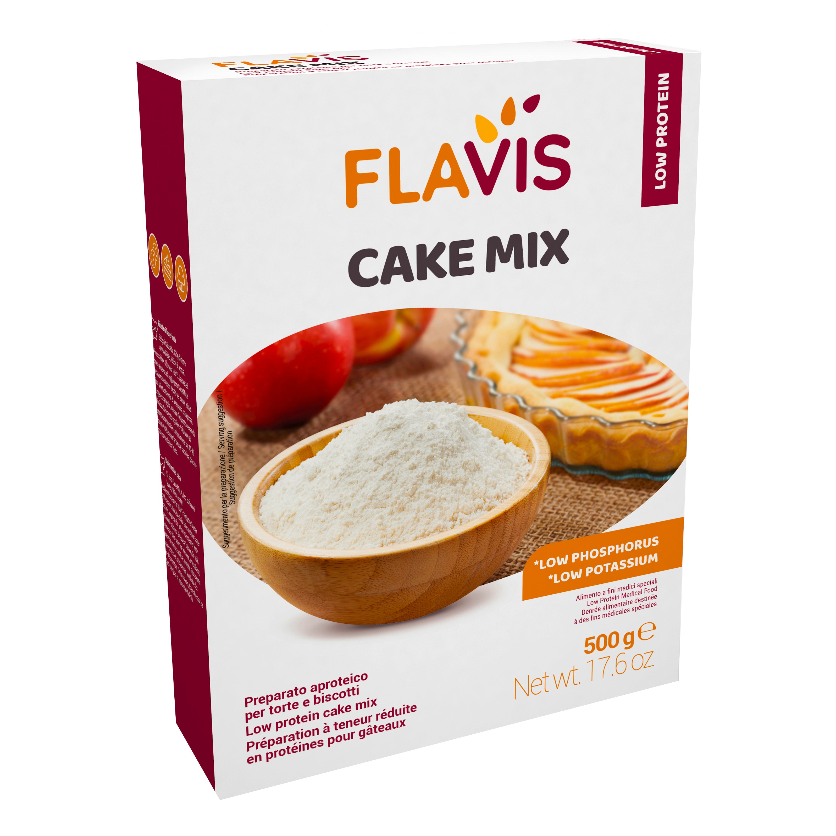 MEVALIA FLAVIS CAKE MIX 500G | FarmaHome