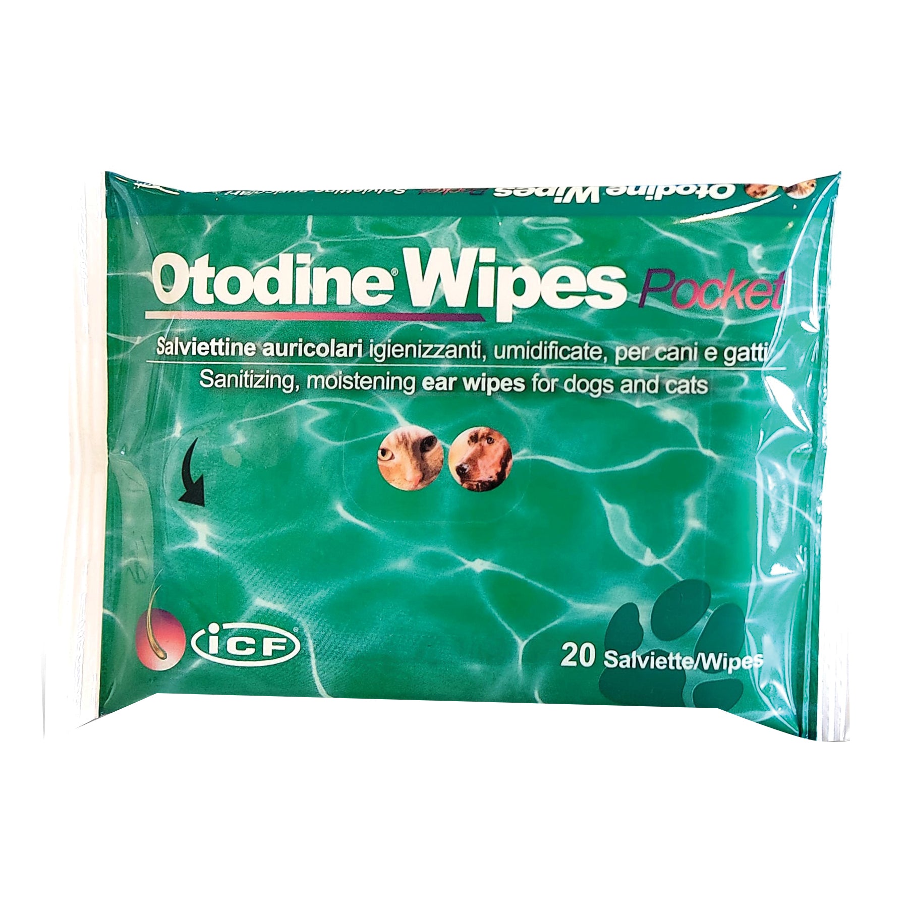 OTODINE Wipes Pocket 20pz | FarmaHome